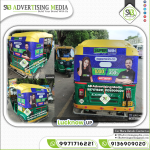 Auto Rickshaw Advertising in Lucknow | call 9971716221