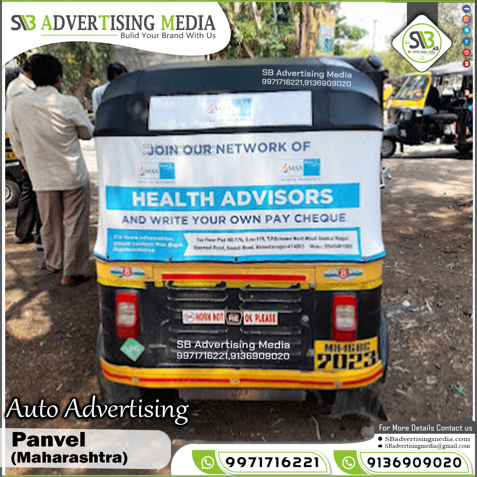 Auto Rickshaw Advertising Services in Panvel Maharashtra